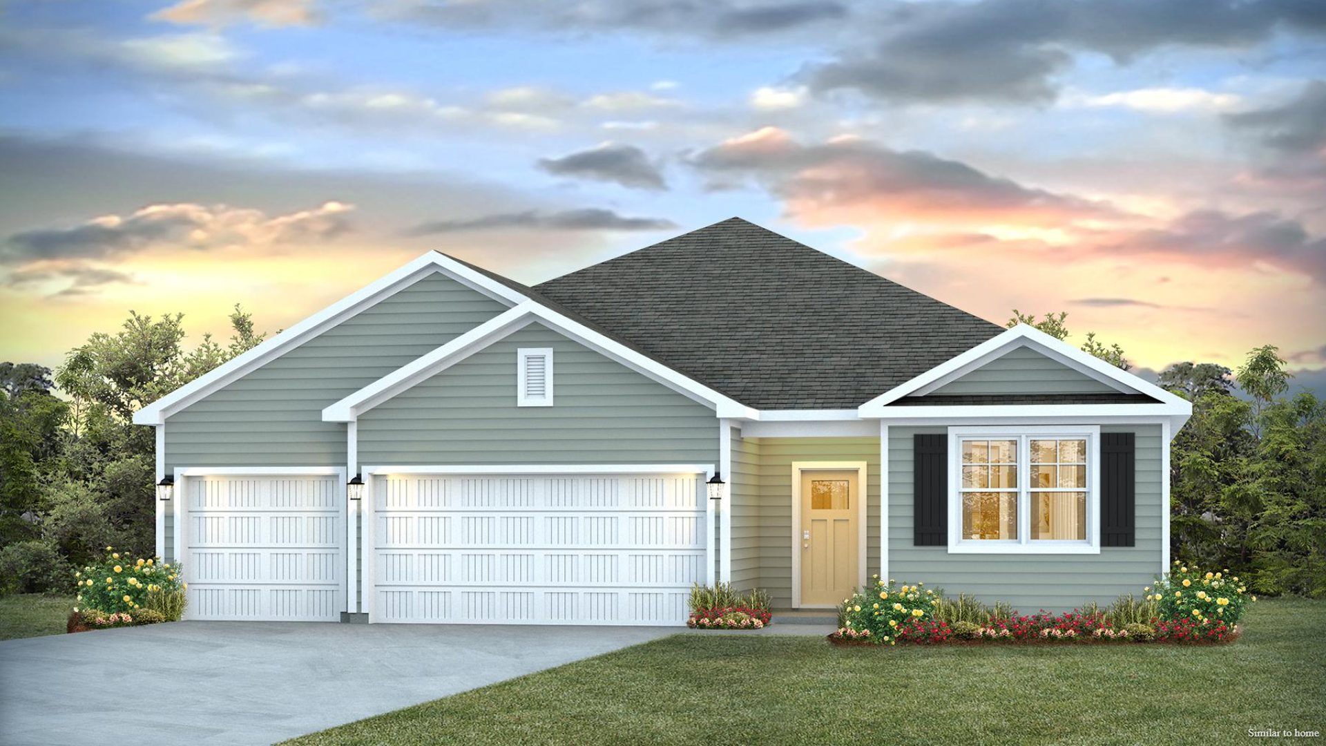 Floor Plan in Merchant Point | Jacksonville, | D.R. Horton
