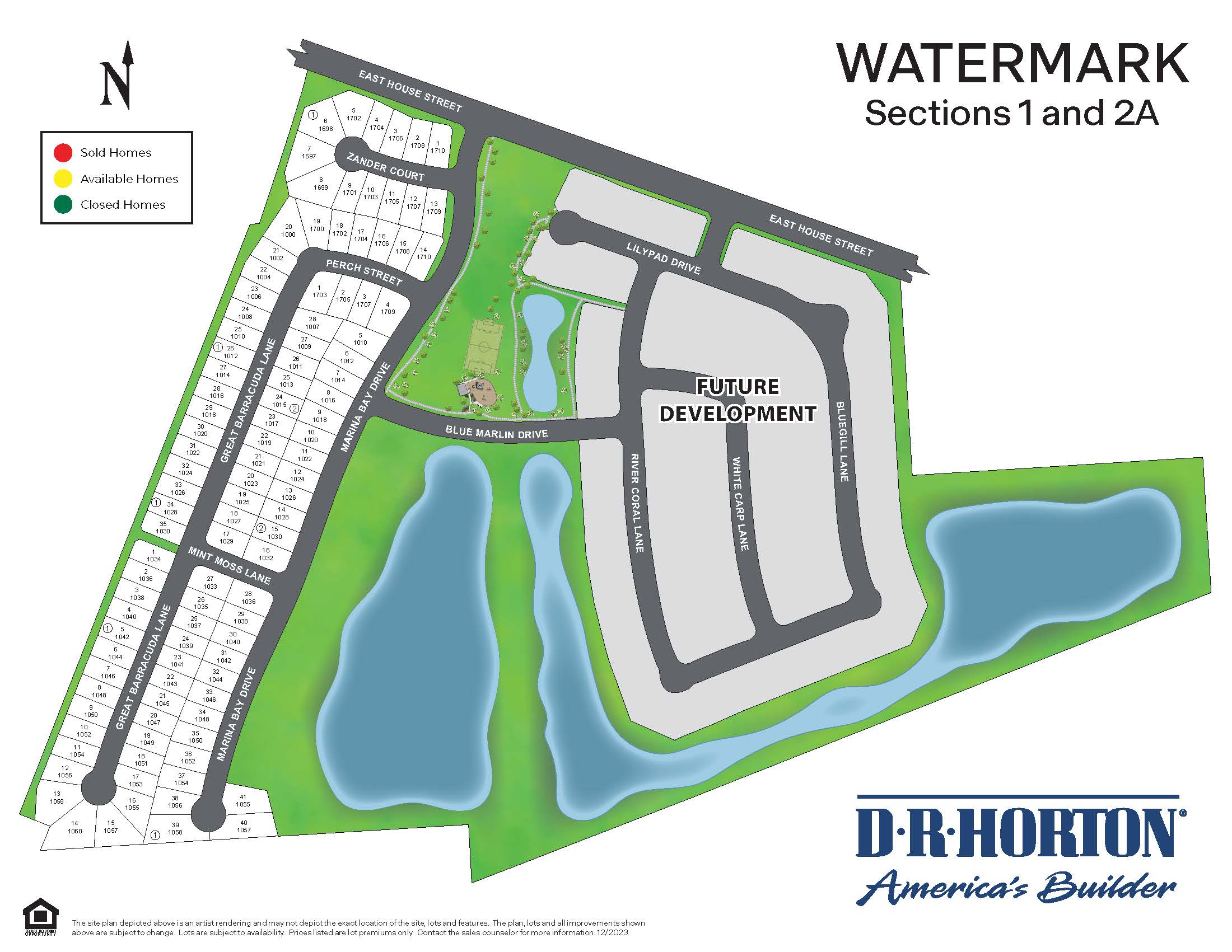 New Homes in Watermark | Alvin, TX | D.R. Horton