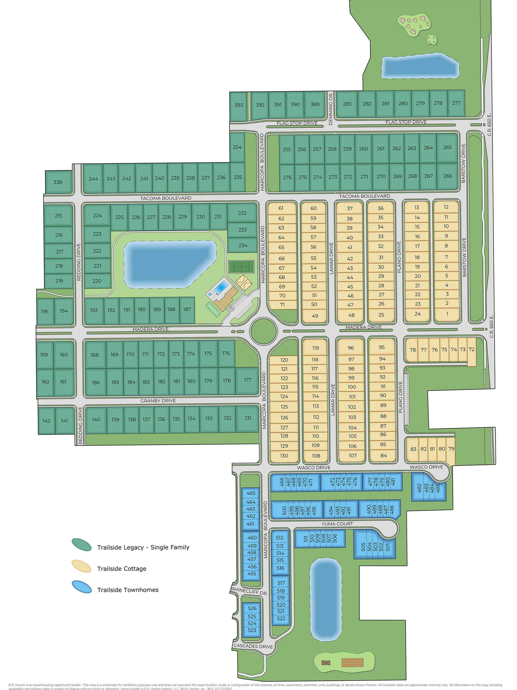 New Homes in Trailside | Whitestown, IN | D.R. Horton