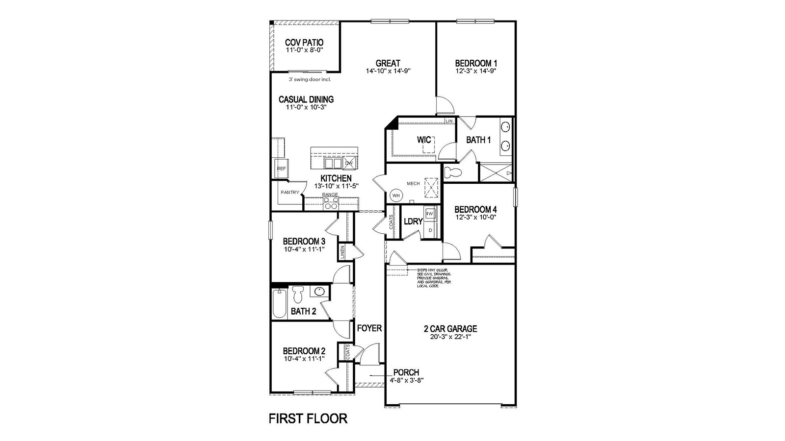 Floor Plan in Parks at Decatur | Camby, IN | D.R. Horton