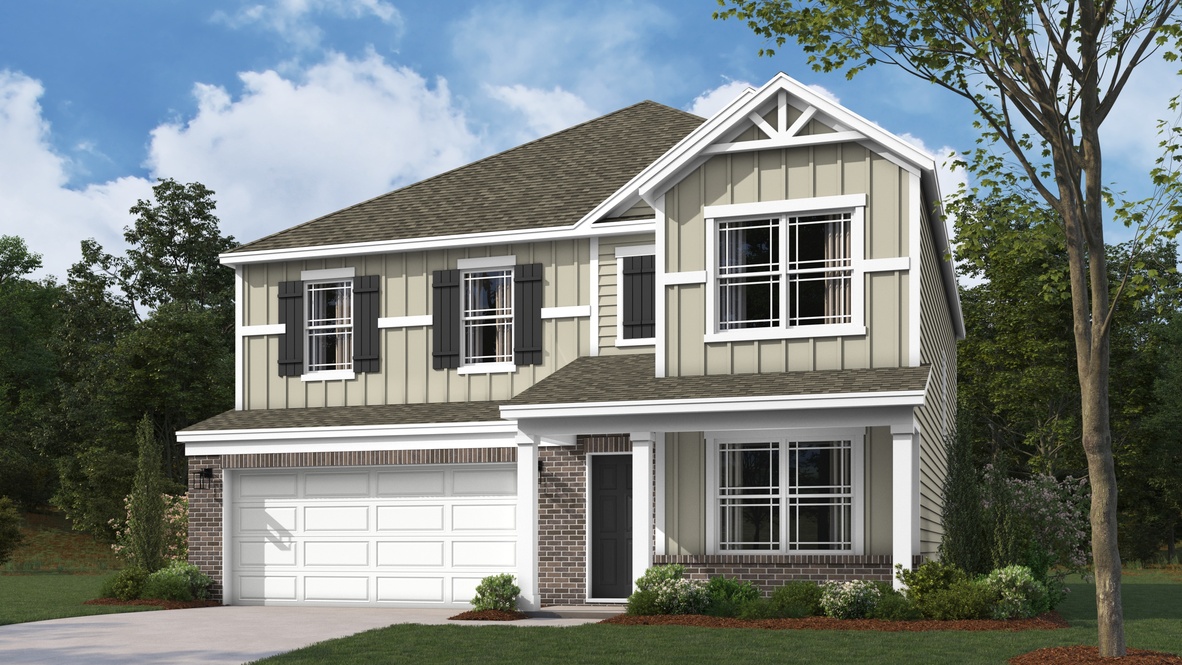 Floor Plan in Angilee Gardens | Lebanon, IN | D.R. Horton