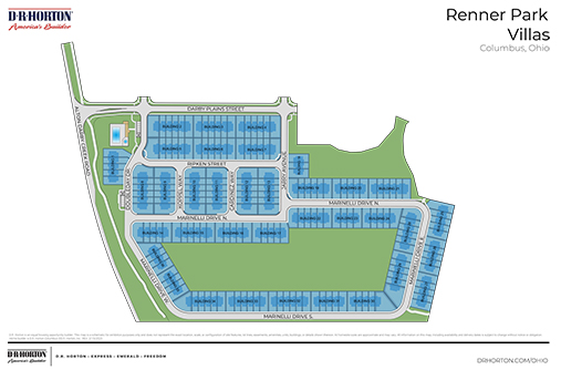 New Homes in Villas at Renner Park | Columbus, OH | D.R. Horton