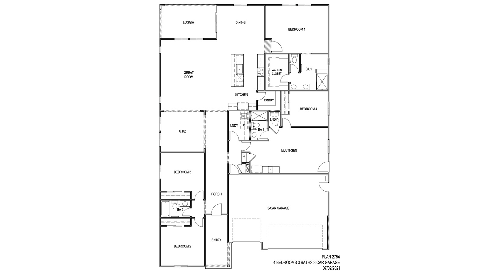 Floor Plan in Magnolia at Shastina Ranch | Redding, CA | D.R. Horton