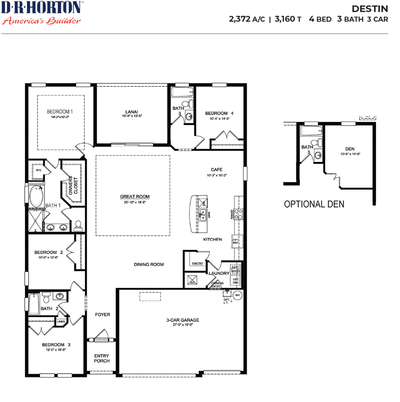 D R Horton Homes Floor Plans Florida | Floor Roma