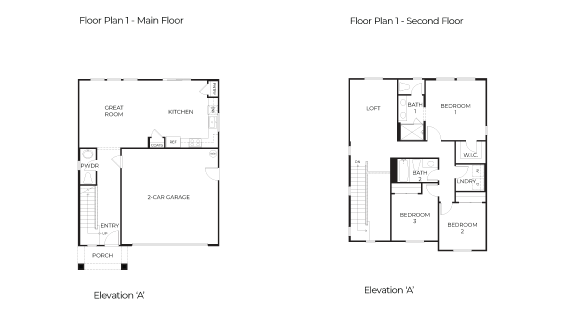 Floor Plan in Harvest at Watson Ranch | American Canyon, CA | D.R. Horton