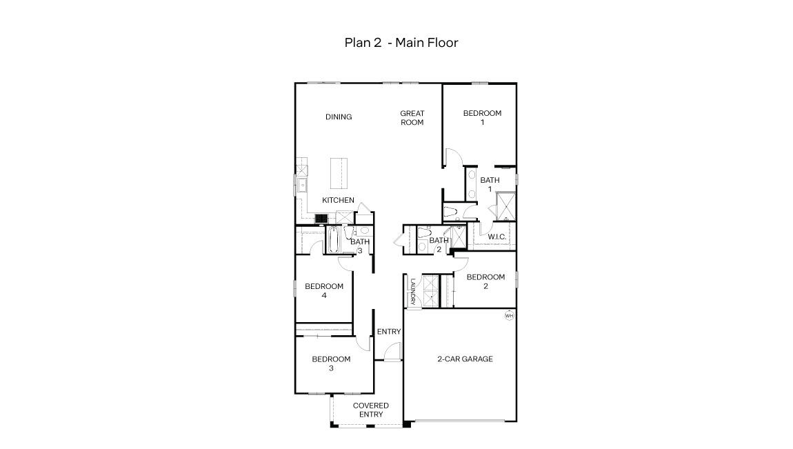 Floor Plan in Meadows at Baldwin Ranch | PATTERSON, CA | D.R. Horton