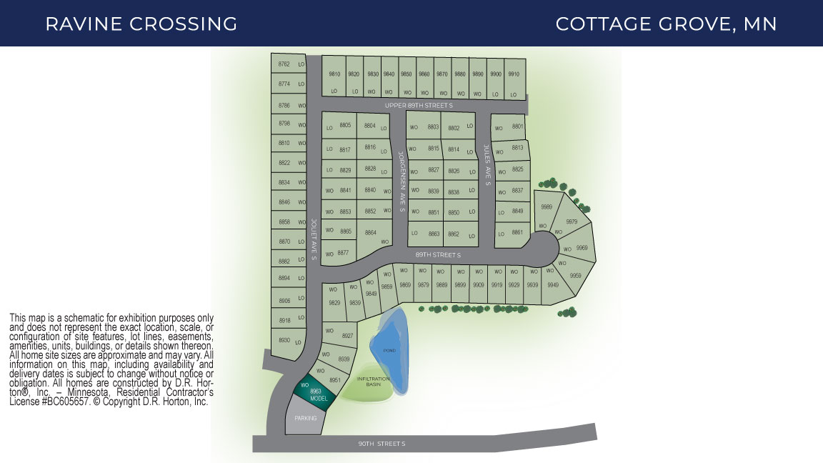 New Homes in Ravine Crossing | Cottage Grove, MN | D.R. Horton