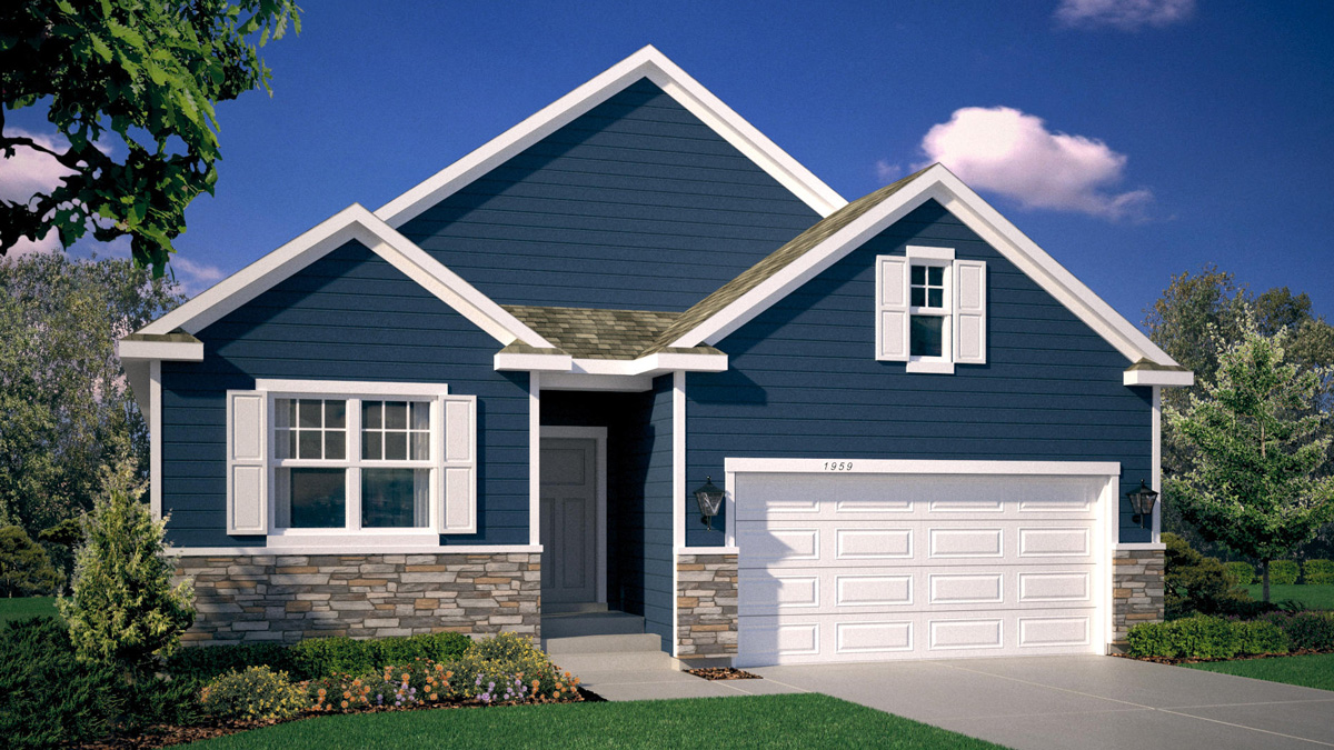 Floor Plan in Highview Park Tradition | Shakopee, MN | D.R. Horton