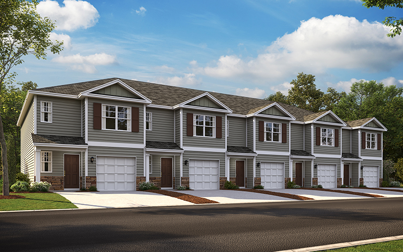 Floor Plan in Hudson Terrace Townhomes | Bristol, TN | D.R. Horton