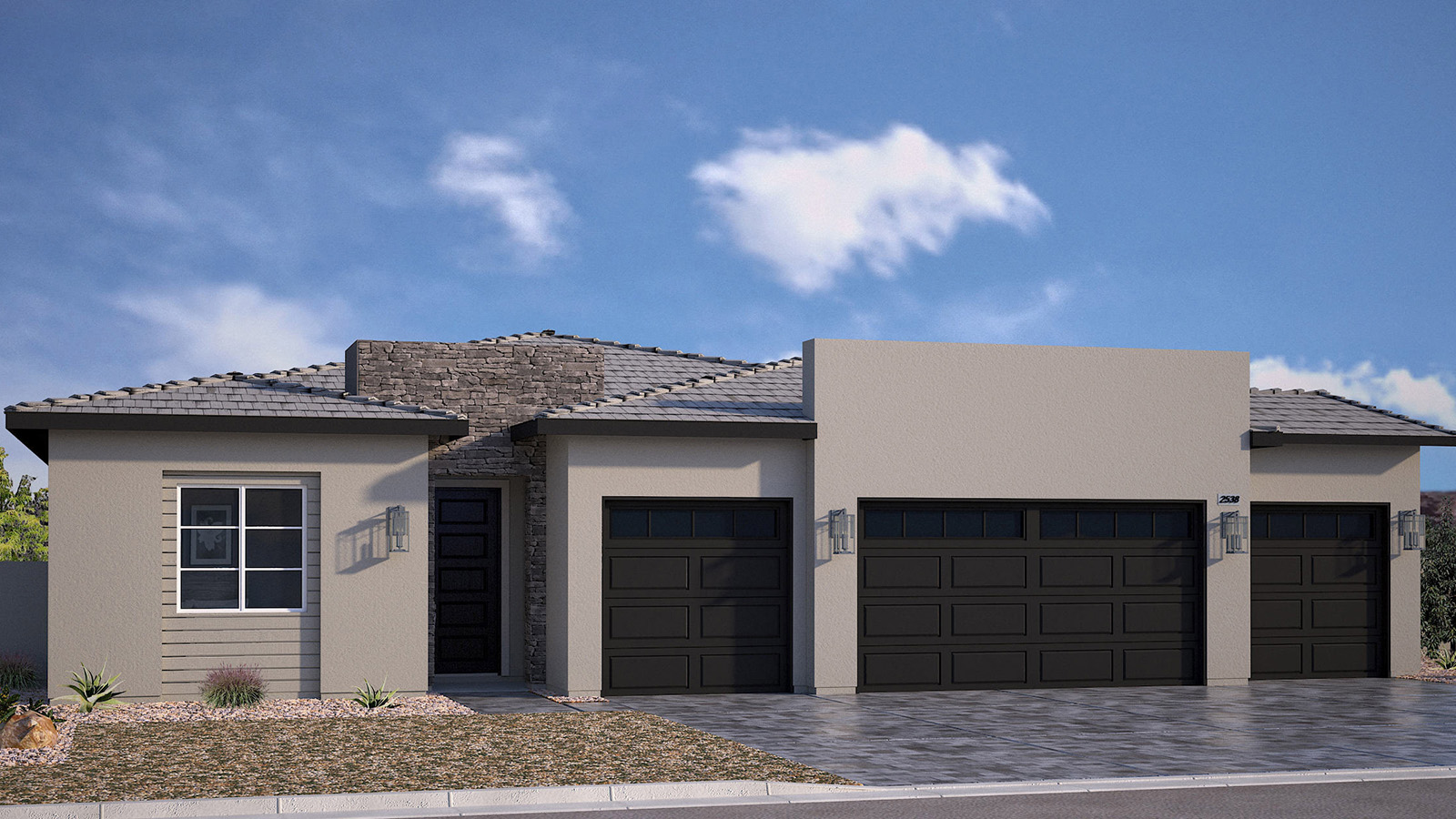 Floor Plan in Heartland Manor Phase IV 4-Car at Tule Springs | North ...