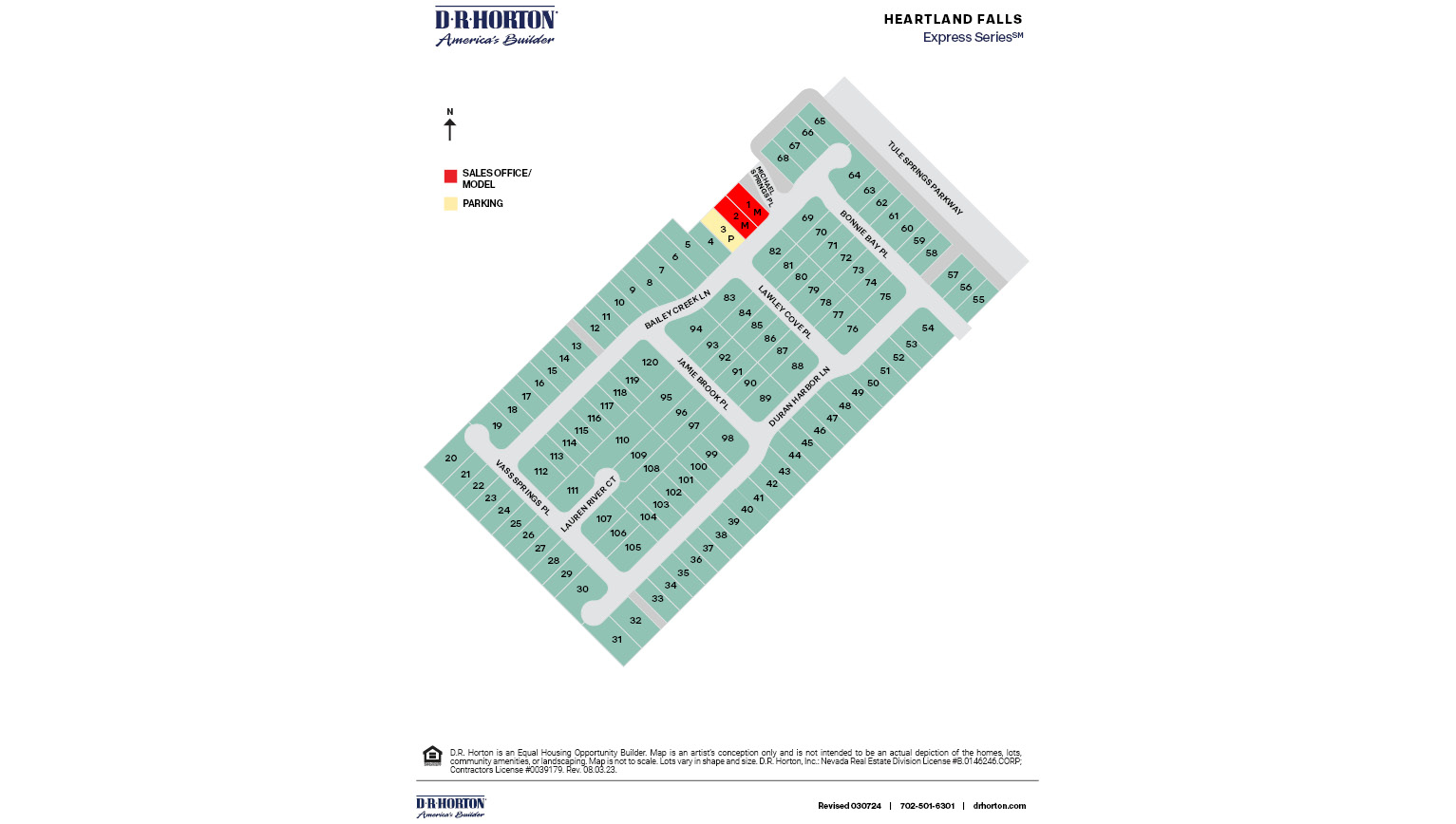 New Homes in Heartland Falls at Tule Springs | North Las Vegas, NV | D ...