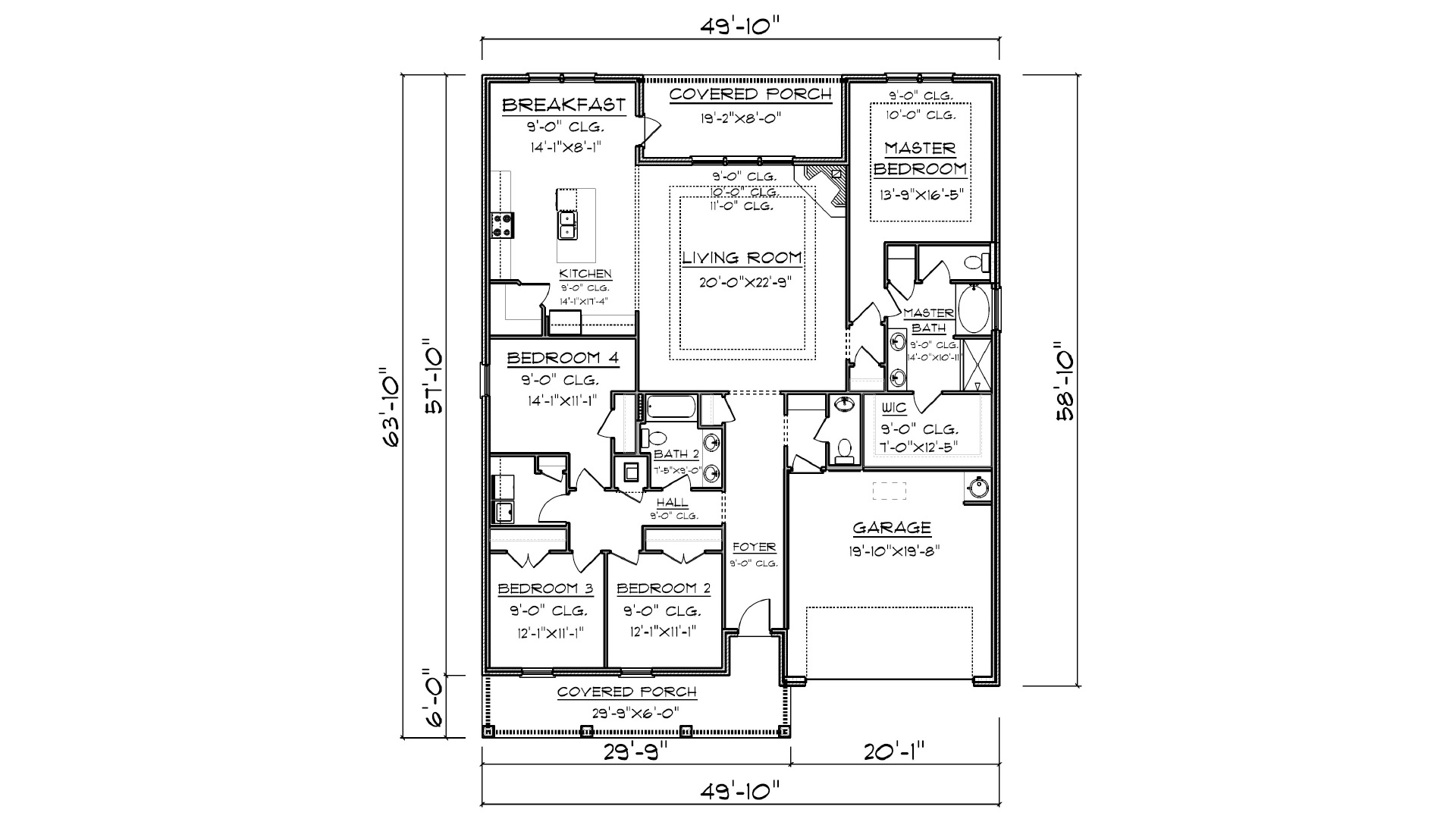 Floor Plan in Titus Park Phase II | PANAMA CITY, FL | D.R. Horton