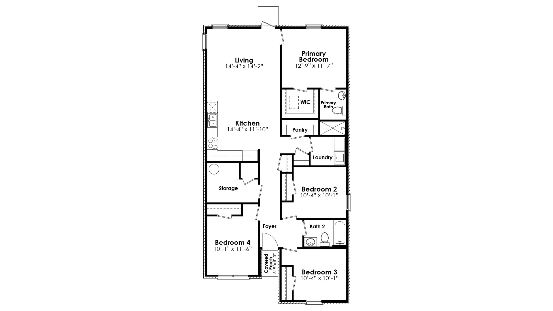 Floor Plan in Morningside | Panama City, FL | D.R. Horton