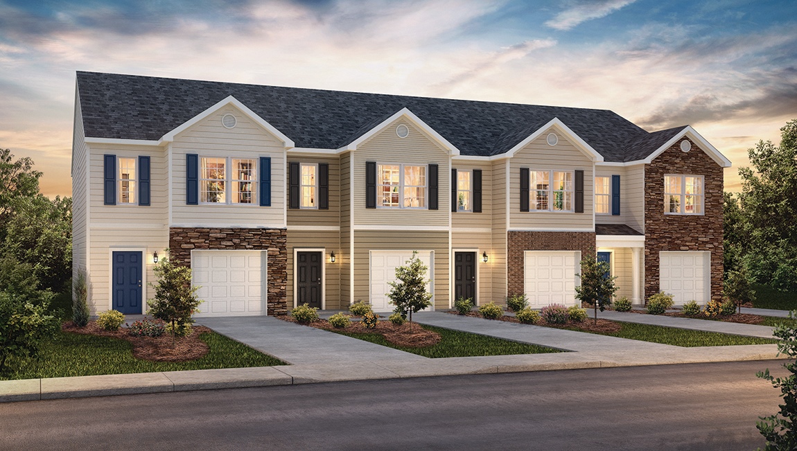 Floor Plan in Tanglewood Townes | Greenville, SC | D.R. Horton