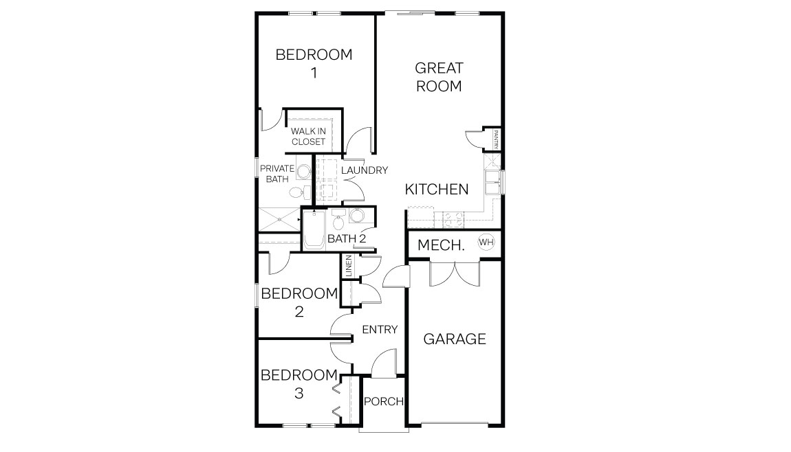 Floor Plan in Black Horse | Ellensburg, WA | D.R. Horton