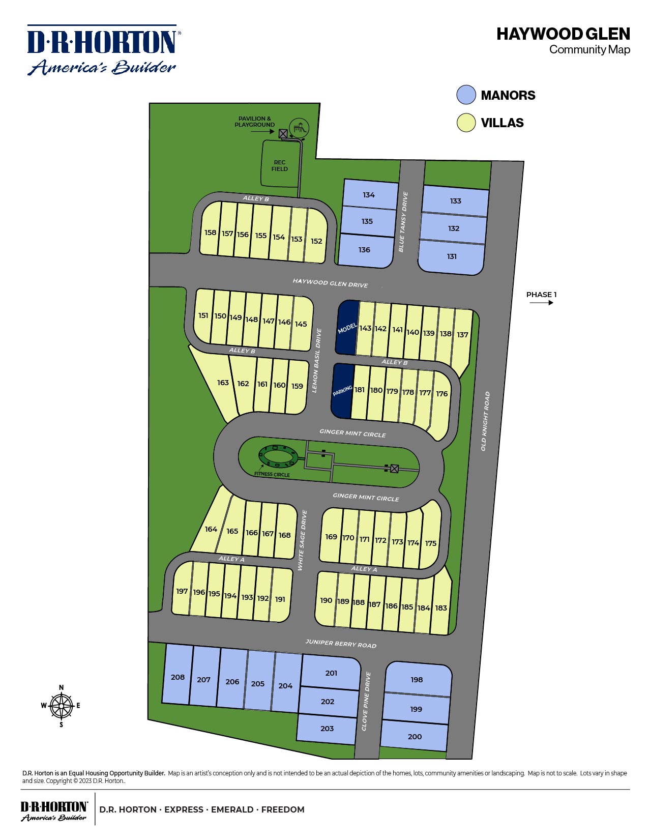 New Homes in The Villas at Haywood Glen | Knightdale, NC | D.R. Horton