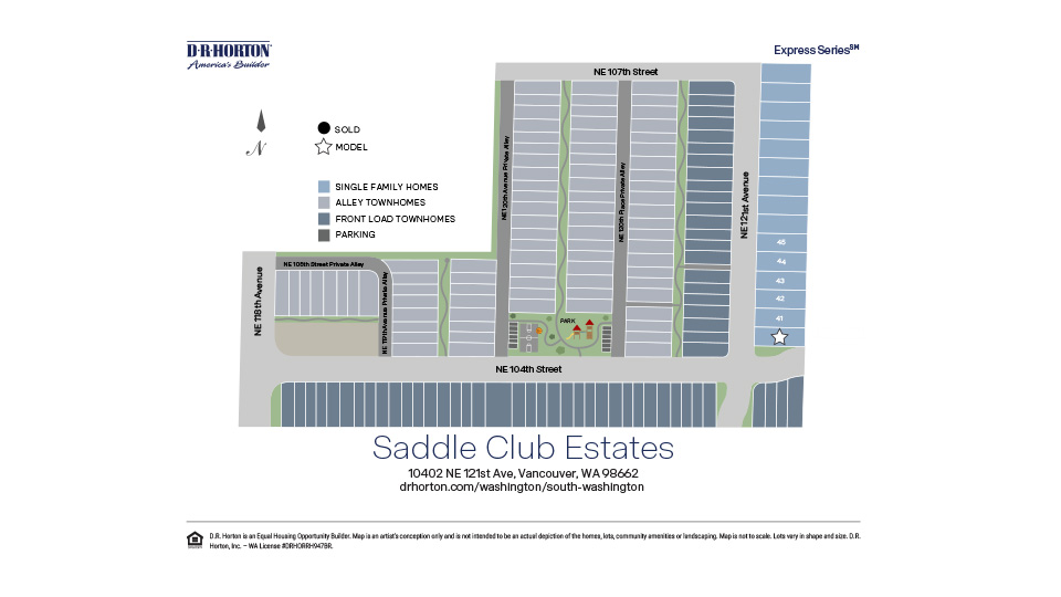 New Homes in Saddle Club Estates | VANCOUVER, WA | D.R. Horton