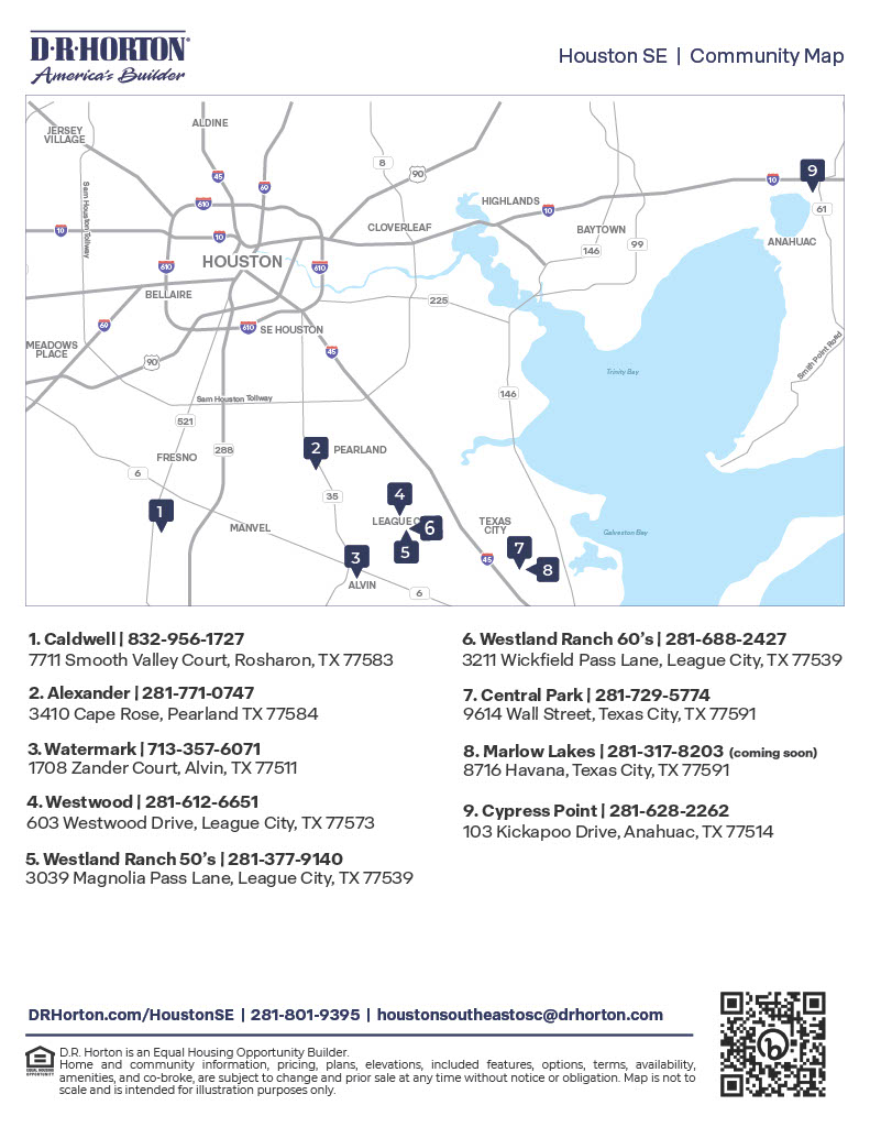 New Homes in Caldwell Ranch | Rosharon, TX | D.R. Horton